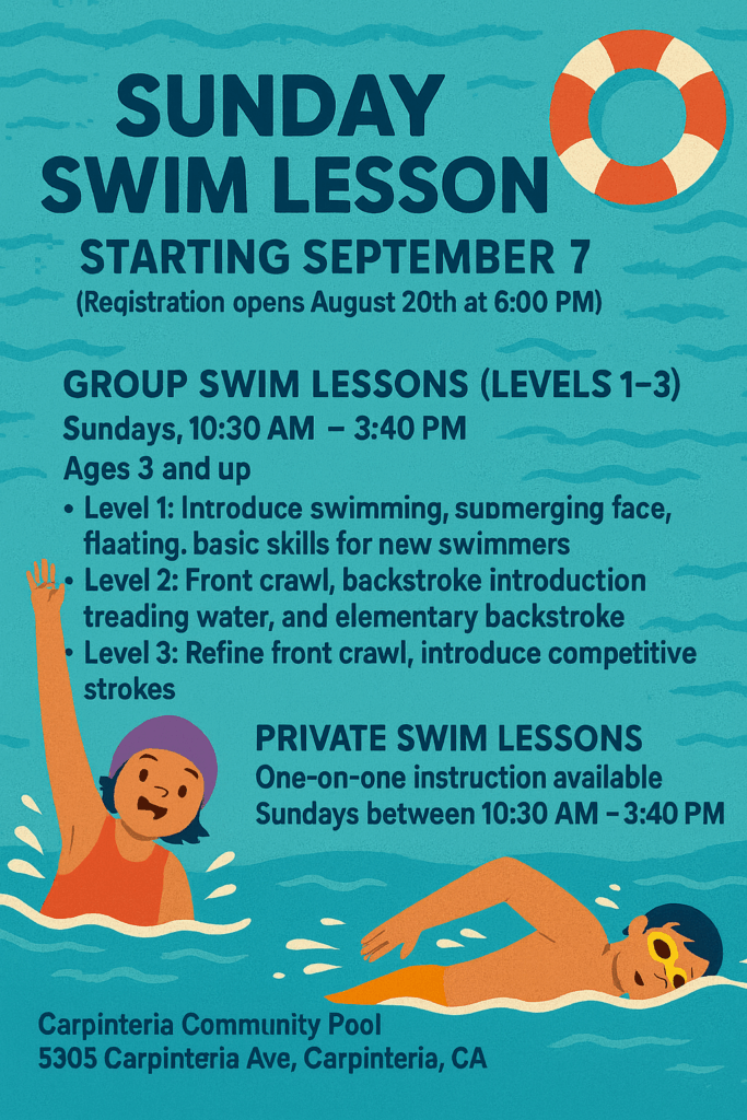 Carpinteria Community Pool - City of Carpinteria